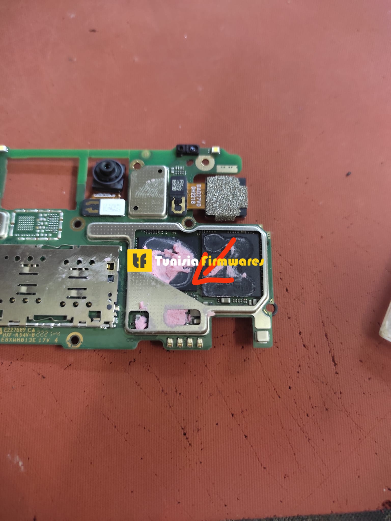 X6817 Test Point | Tunisia Firmwares